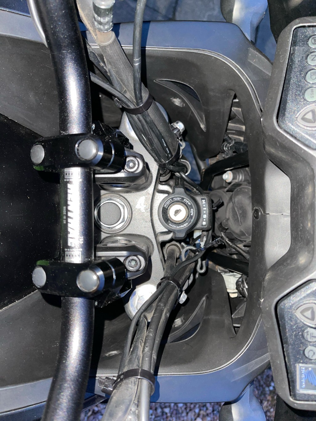 Handlebar conversion Mk1 completed - VFR800X Crossrunner - General Chat ...